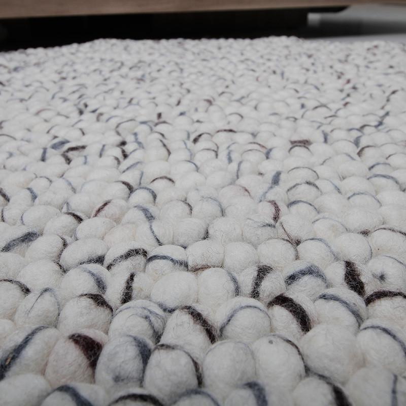 Natural Stone Felt Ball Rug – Felt Ball Rug USA